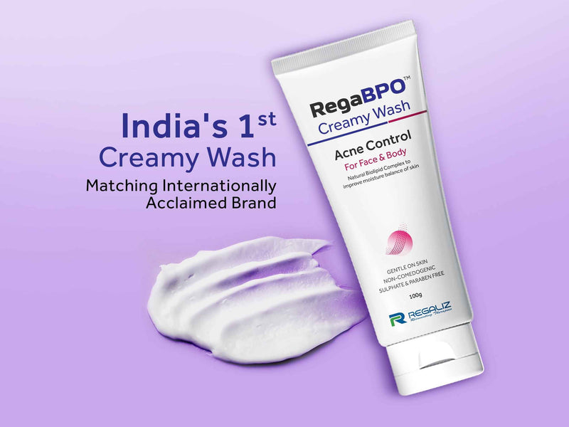 Buy Rega-BPO Acne Control Creamy Wash Online at Best Price | Clinikally