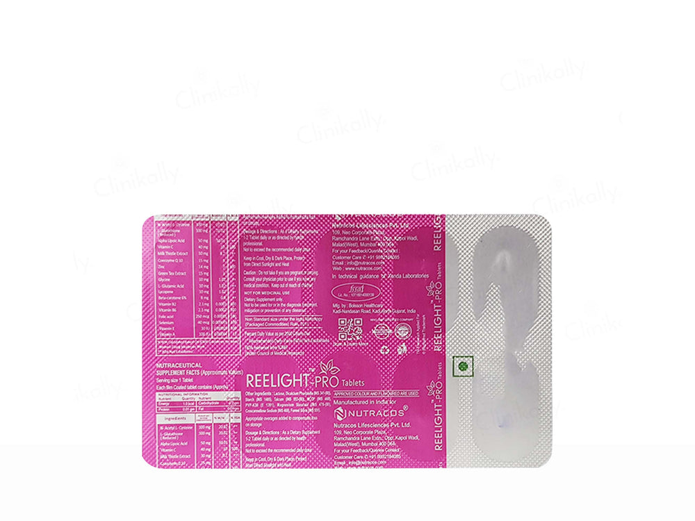 Buy Reelight-Pro Skin Lightening Tablet Online | Clinikally