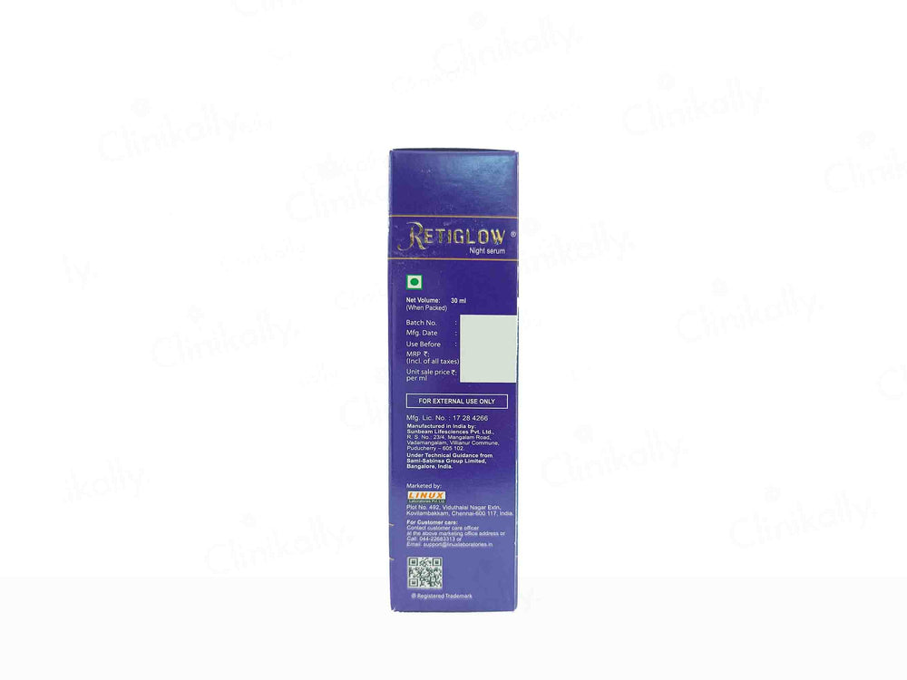 Buy Retiglow Night Serum Online | Clinikally