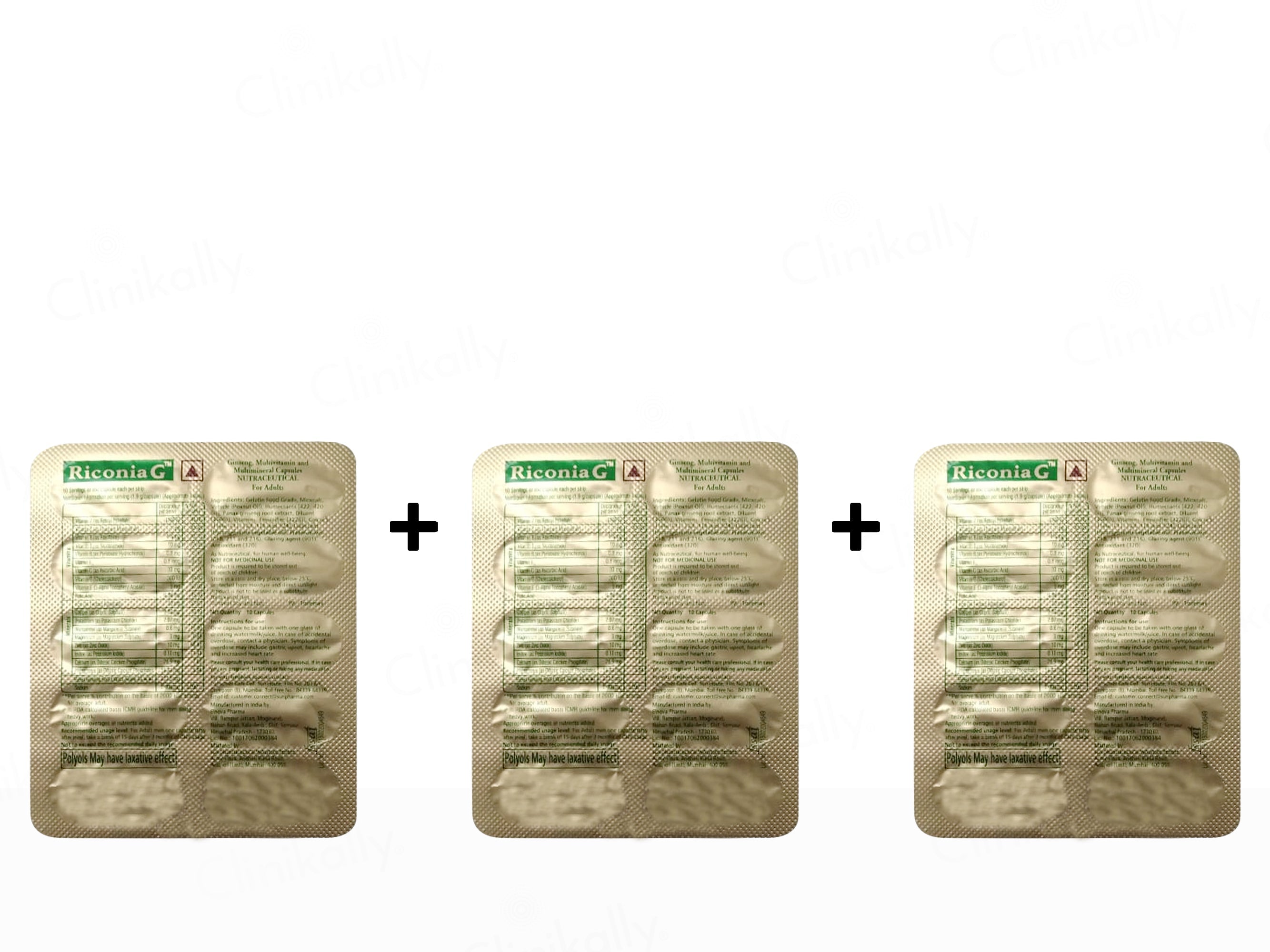 Buy Riconia G Nutraceutical Capsule For Adults Online at Best Price ...