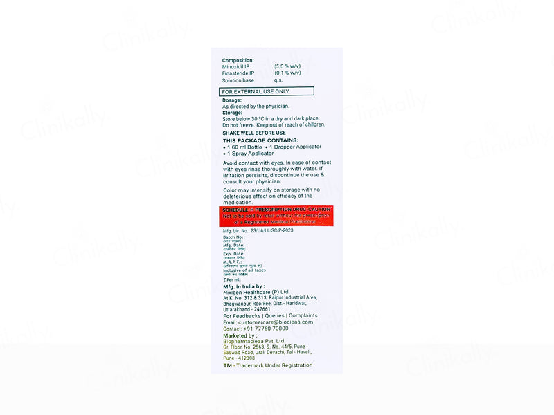 Buy Root-In F Topical Solution Online at Best Price | Clinikally