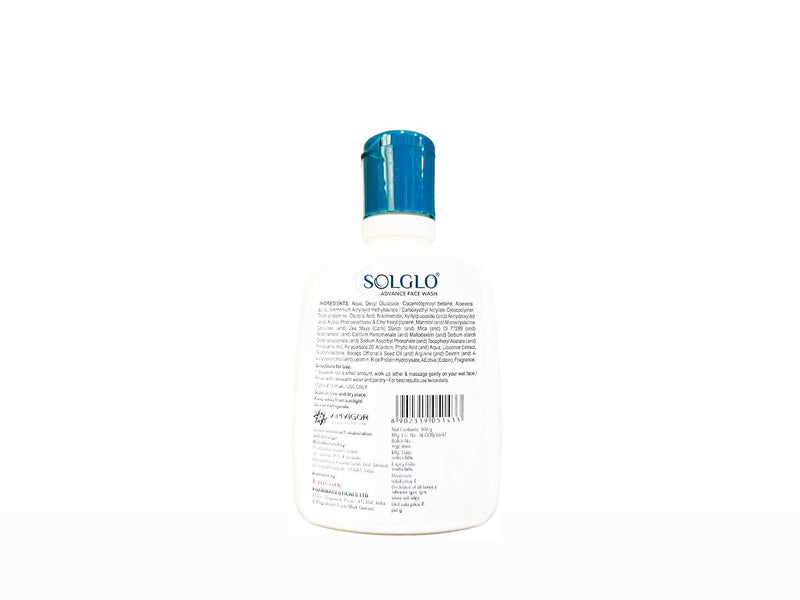 Buy Solglo Advance Face Wash Online at Best Price | Clinikally