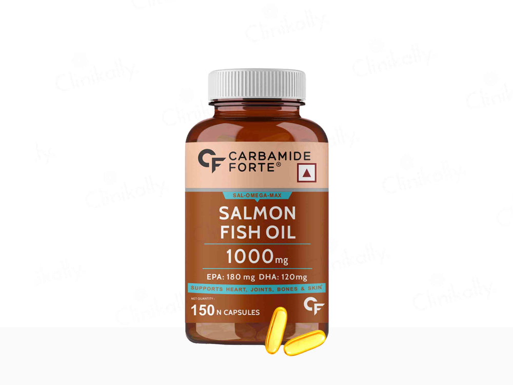 Buy Carbamide Forte Salmon Fish Oil 1000mg Capsule Online | Clinikally