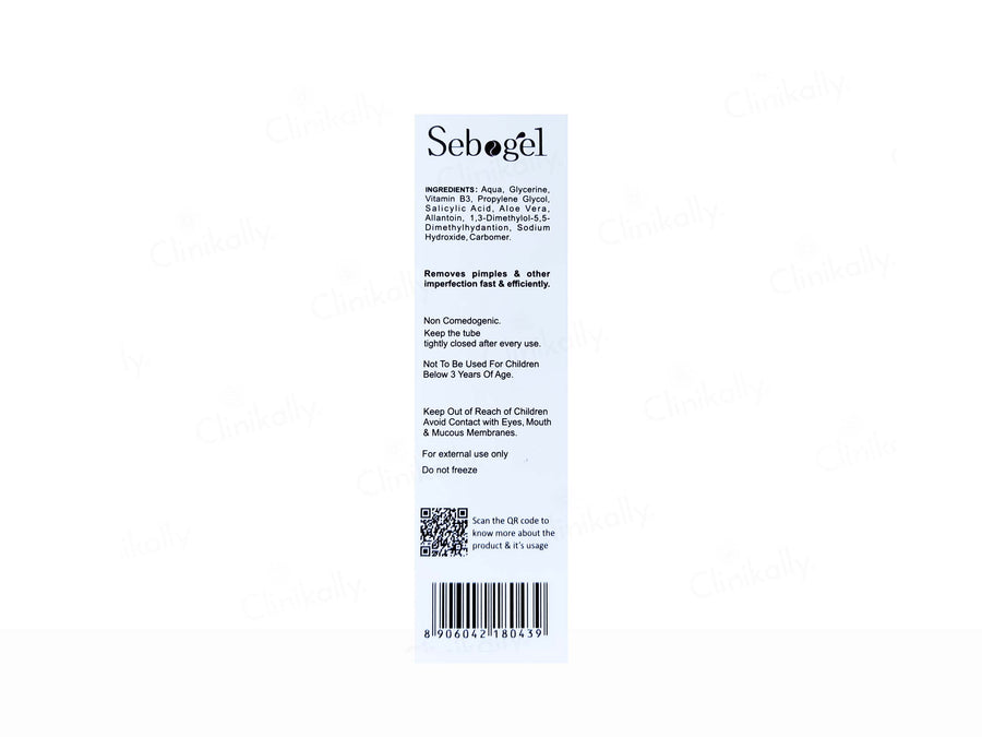 Buy Sebogel Salicylic Acid & Nicotinamide Gel Online at Best Price ...