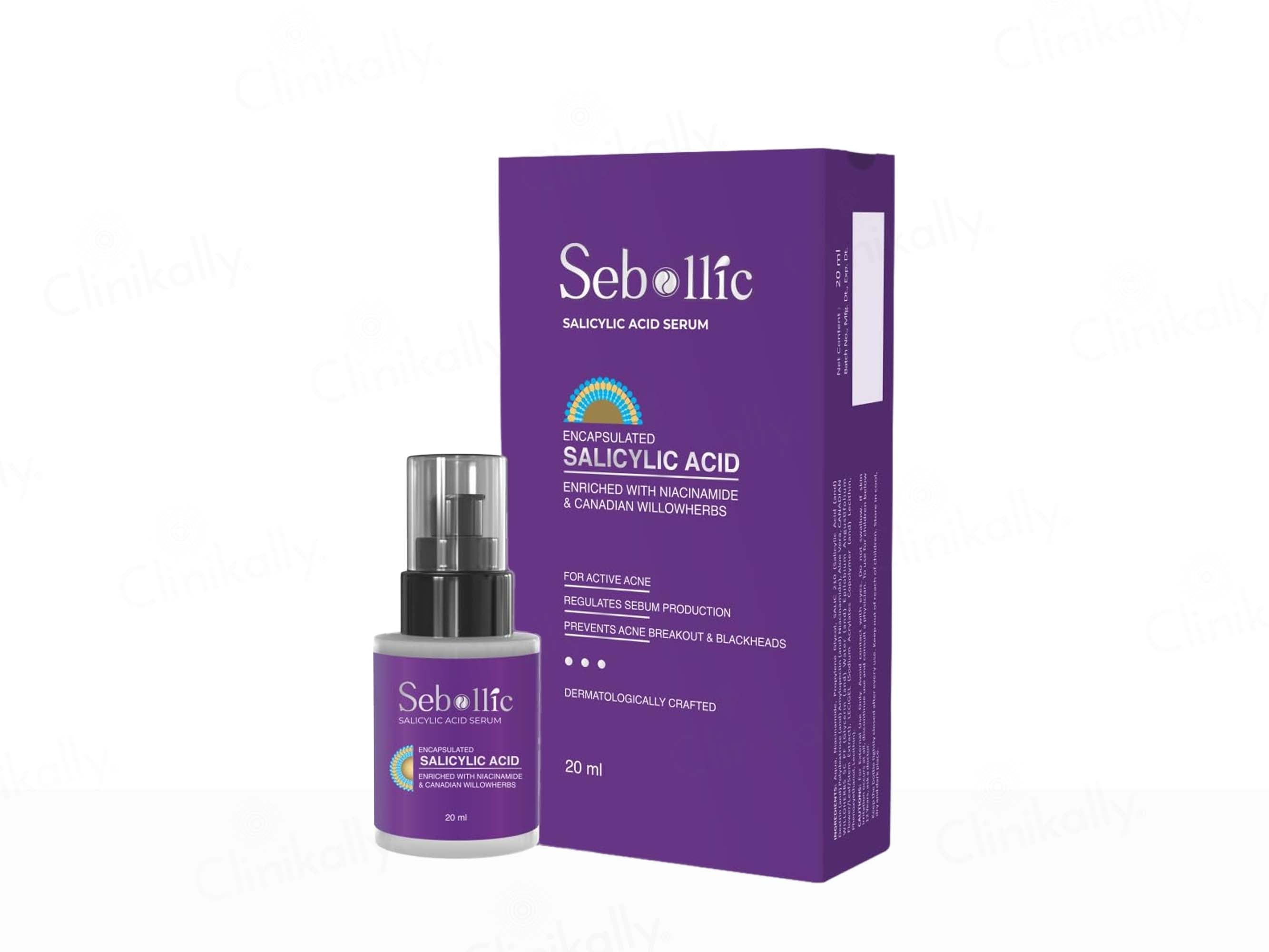 Buy Sebollic Salicylic Acid Serum Online at Best Price | Clinikally