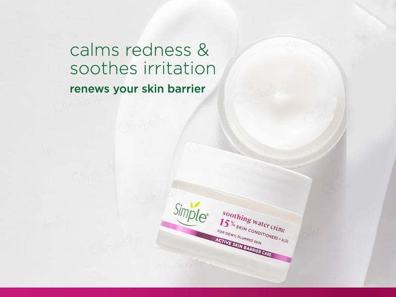 Buy Simple Active Skin Barrier Care Soothing Water Creme Online ...