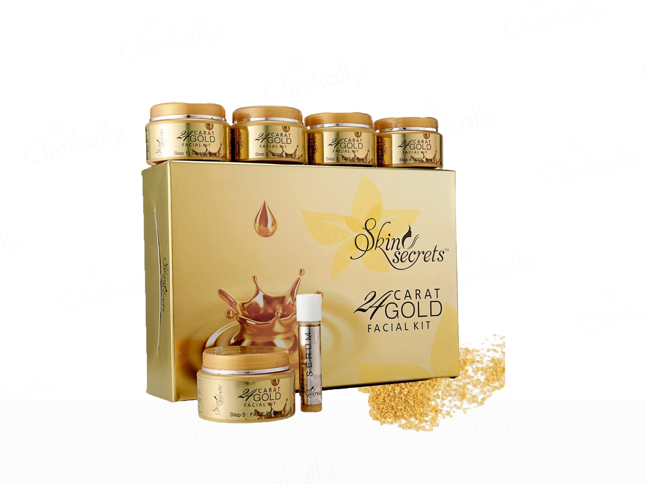 Buy Skin Secrets 24 Carat Gold Hydra Facial Kit Online at Best Price ...