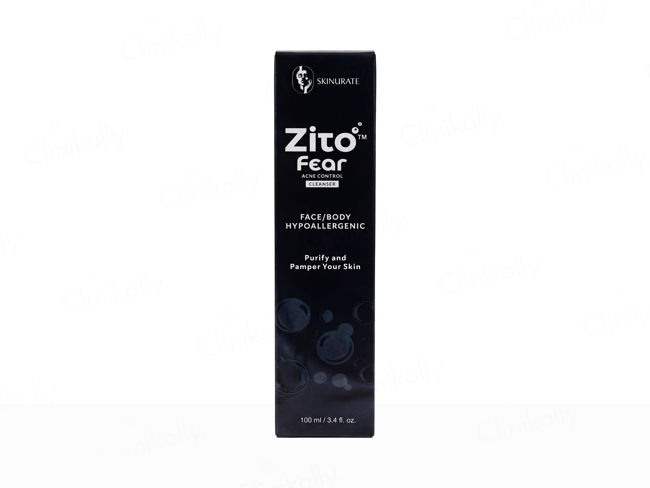 Buy Skinurate Zito Fear Acne Control Hypoallergenic Face & Body ...