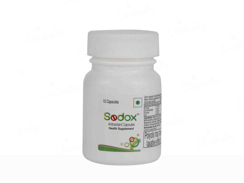 Buy Sodox Antioxidant Capsule Online at Best Price | Clinikally
