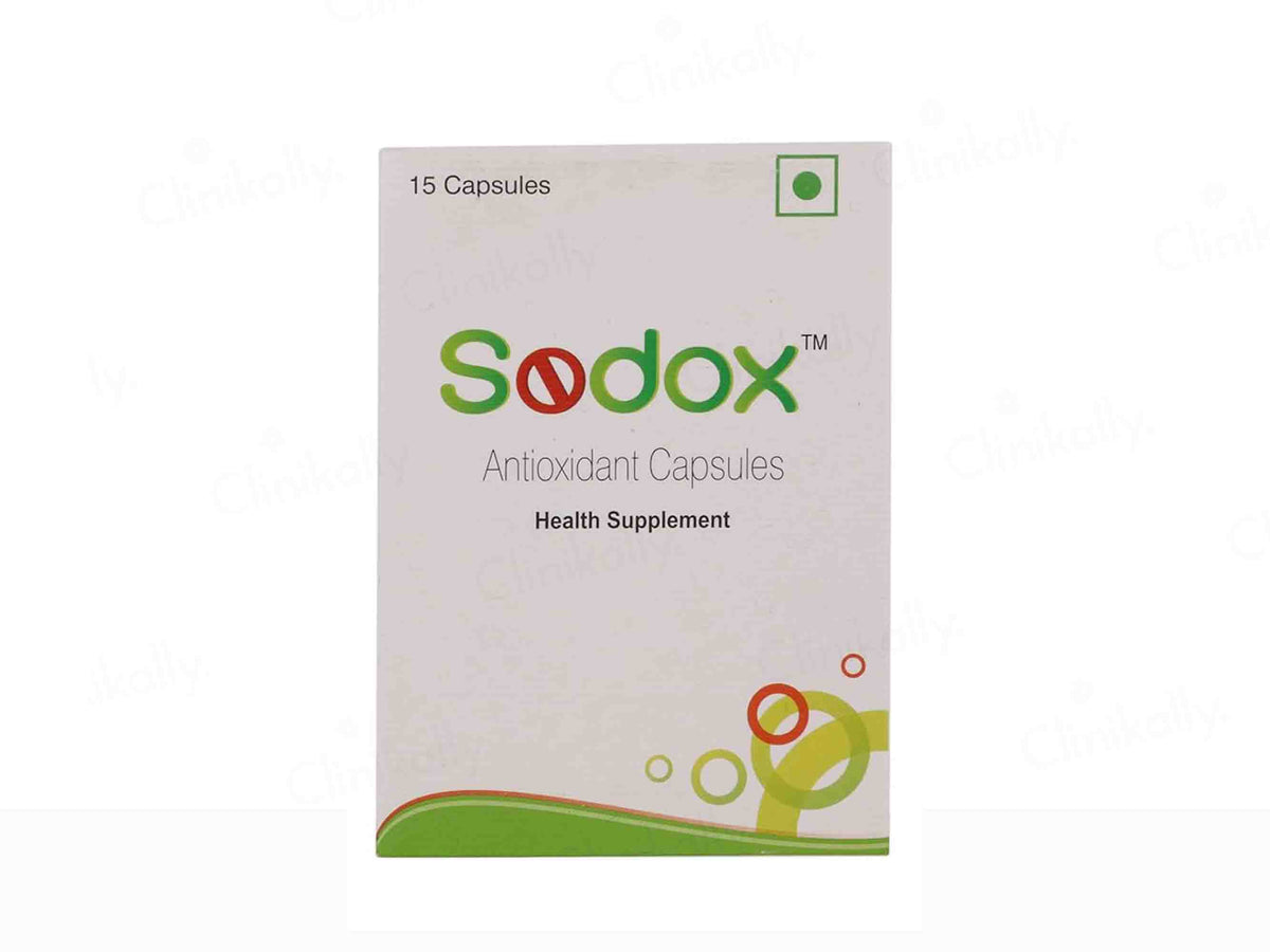 Buy Sodox Antioxidant Capsule Online | Clinikally