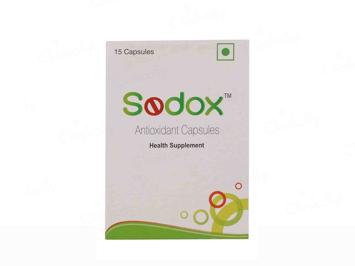 Buy Sodox Antioxidant Capsule Online | Clinikally
