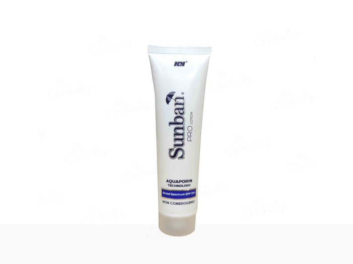 Buy Sunban Pro Lotion SPF 30+ Online at Best Price | Clinikally