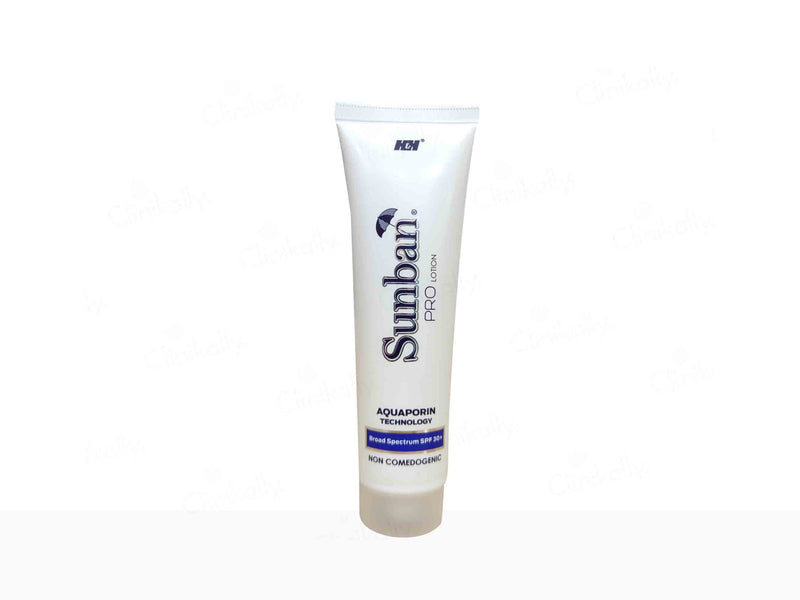 Buy Sunban Pro Lotion SPF 30+ Online at Best Price | Clinikally