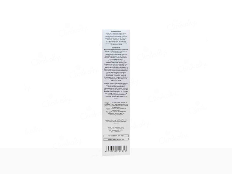 Buy Sunban Pro Lotion SPF 30+ Online at Best Price | Clinikally