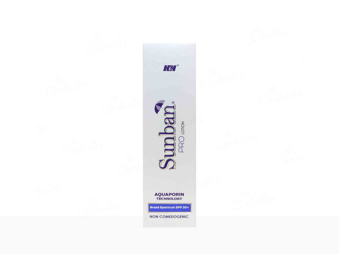 Buy Sunban Pro Lotion SPF 30+ Online at Best Price | Clinikally