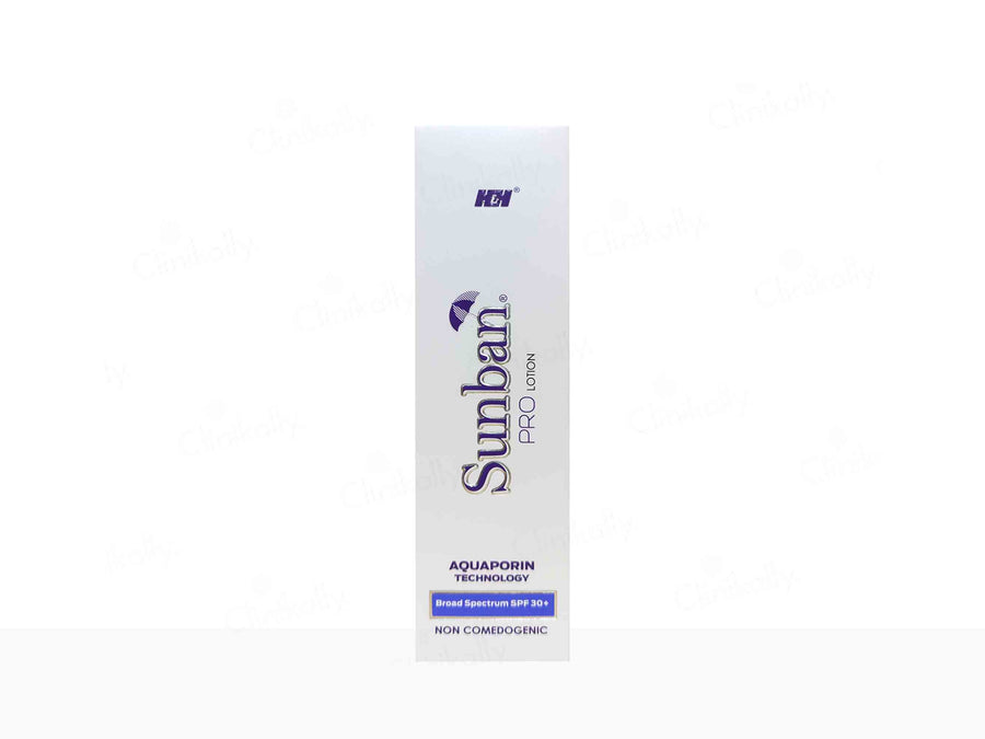 Buy Sunban Pro Lotion SPF 30+ Online at Best Price | Clinikally