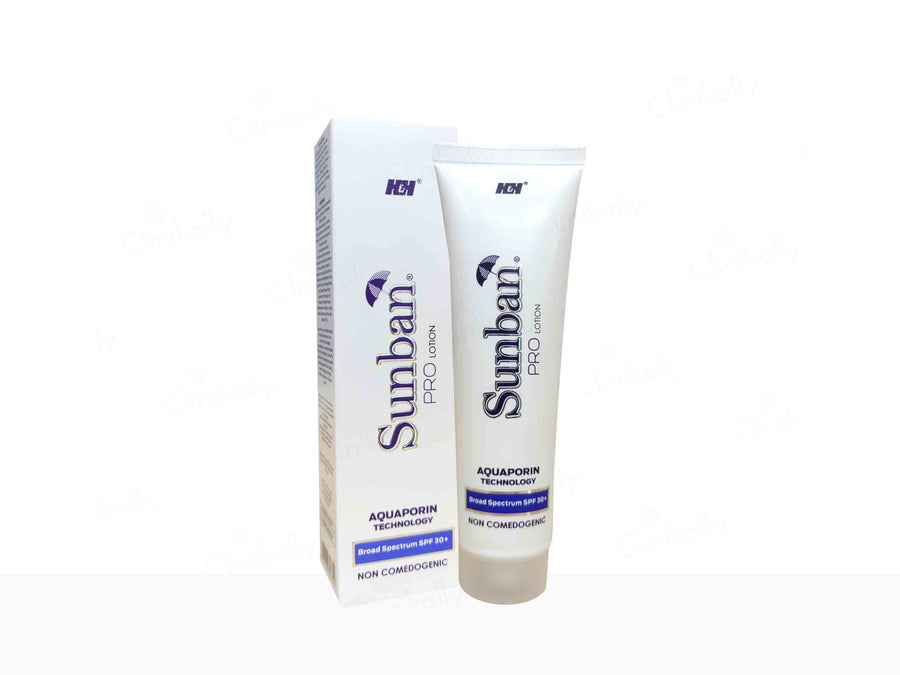 Buy Sunban Pro Lotion SPF 30+ Online at Best Price | Clinikally