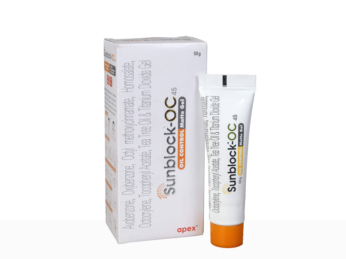 Buy Sunblock-OC 45 Oil Control Matte Gel Online | Clinikally