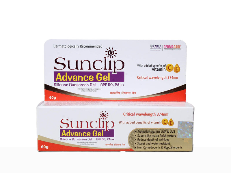 Buy Sunclip Advance Silicone Sunscreen Gel SPF 50 PA+++ Online at Best ...