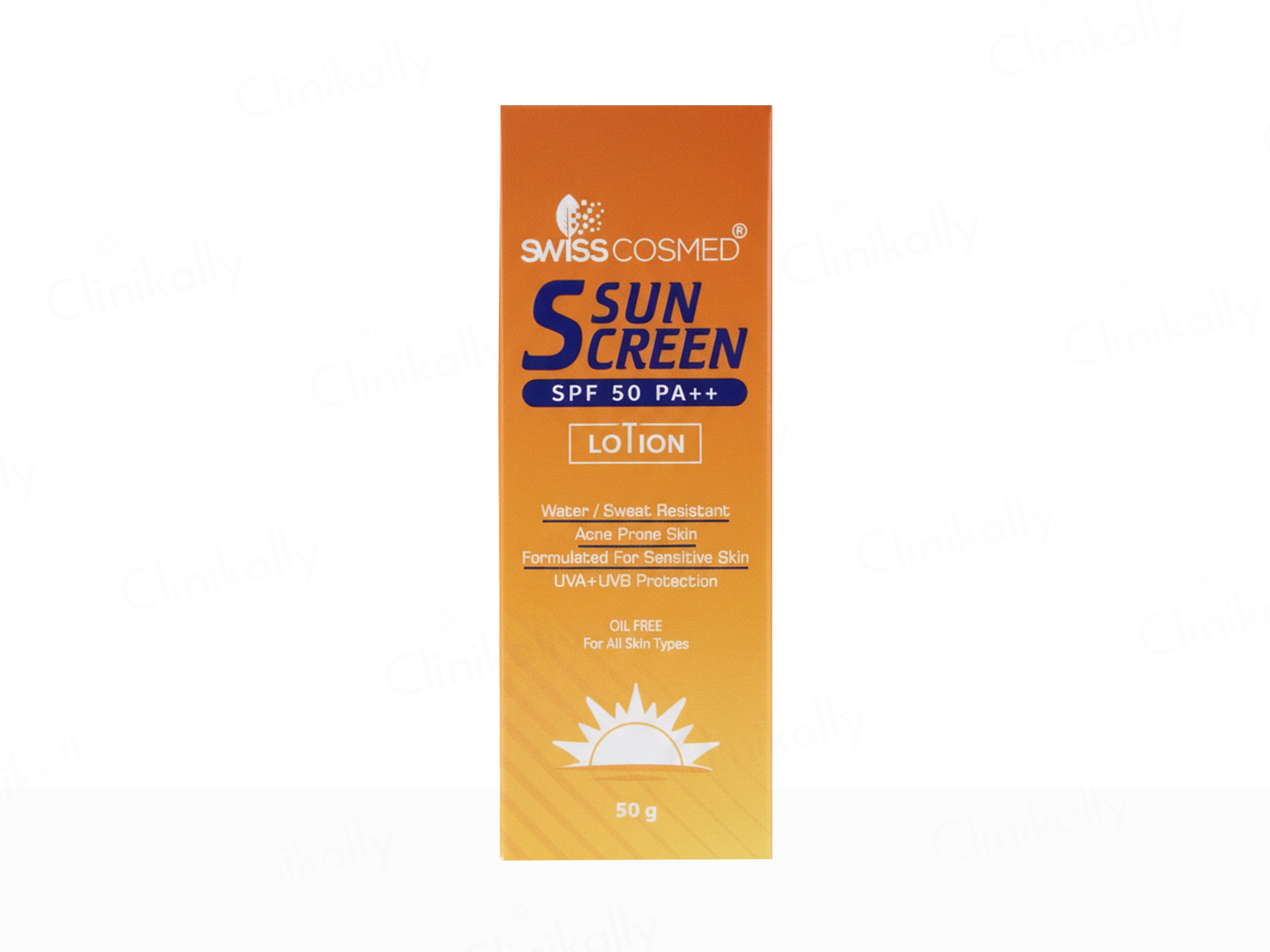 Buy Swisscosmed Sunscreen Lotion SPF 50 PA++ Online at Best Price ...