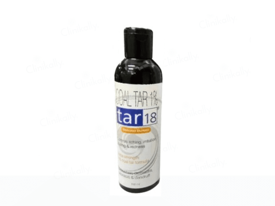 Buy Tar 18 Medicated Shampoo with 1% Coal Tar Online | Clinikally