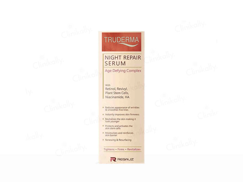 Buy Truderma Regen Night Repair Serum Online at Best Price | Clinikally
