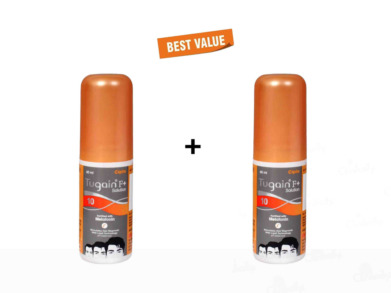 Buy Tugain 10% F+ Solution Online | Clinikally