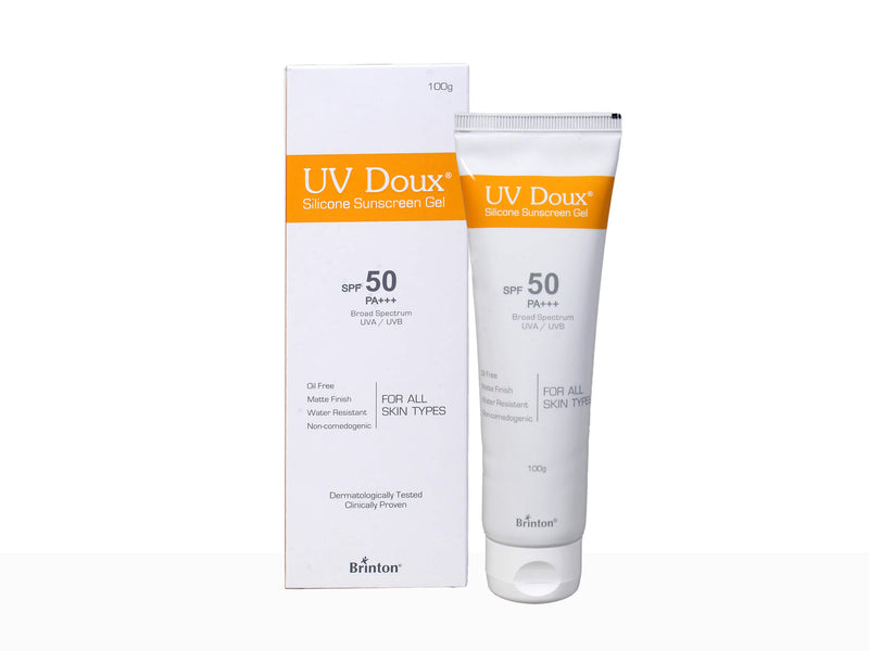 Buy UV Doux Silicone Sunscreen Gel SPF 50 PA+++ Online | Clinikally