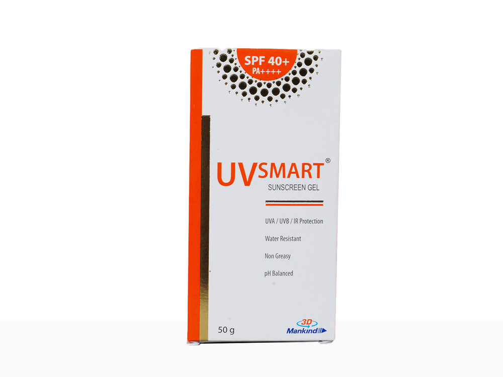 Buy UVsmart Sunscreen SPF 40+ PA++++ Gel Online | Clinikally