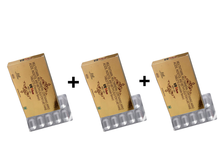 Buy VB7 Forte Tablet (Chocolate Flavour) Online at Best Price | Clinikally