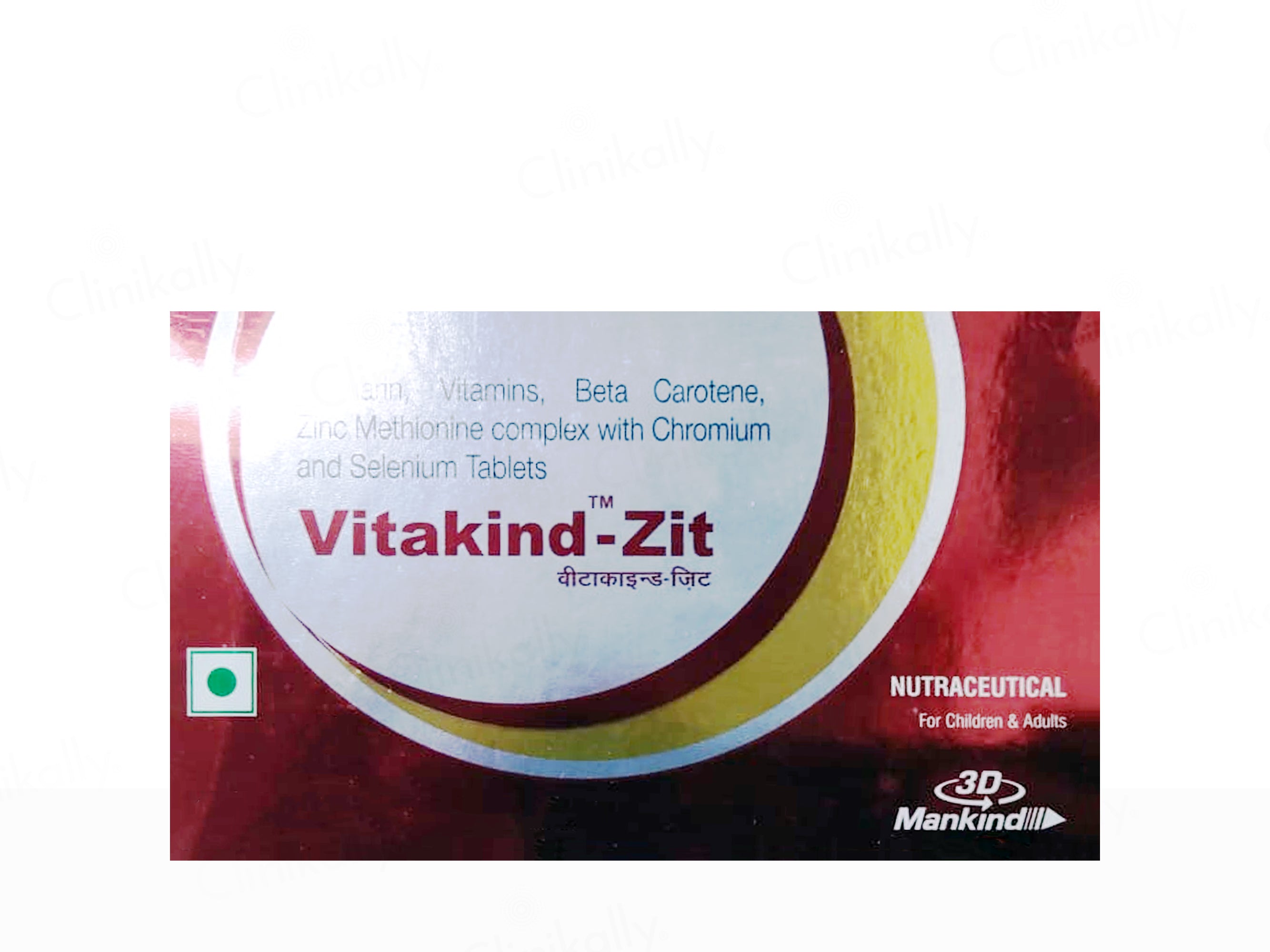 Buy Vitakind-Zit Nutraceutical Tablet Online at Best Price | Clinikally