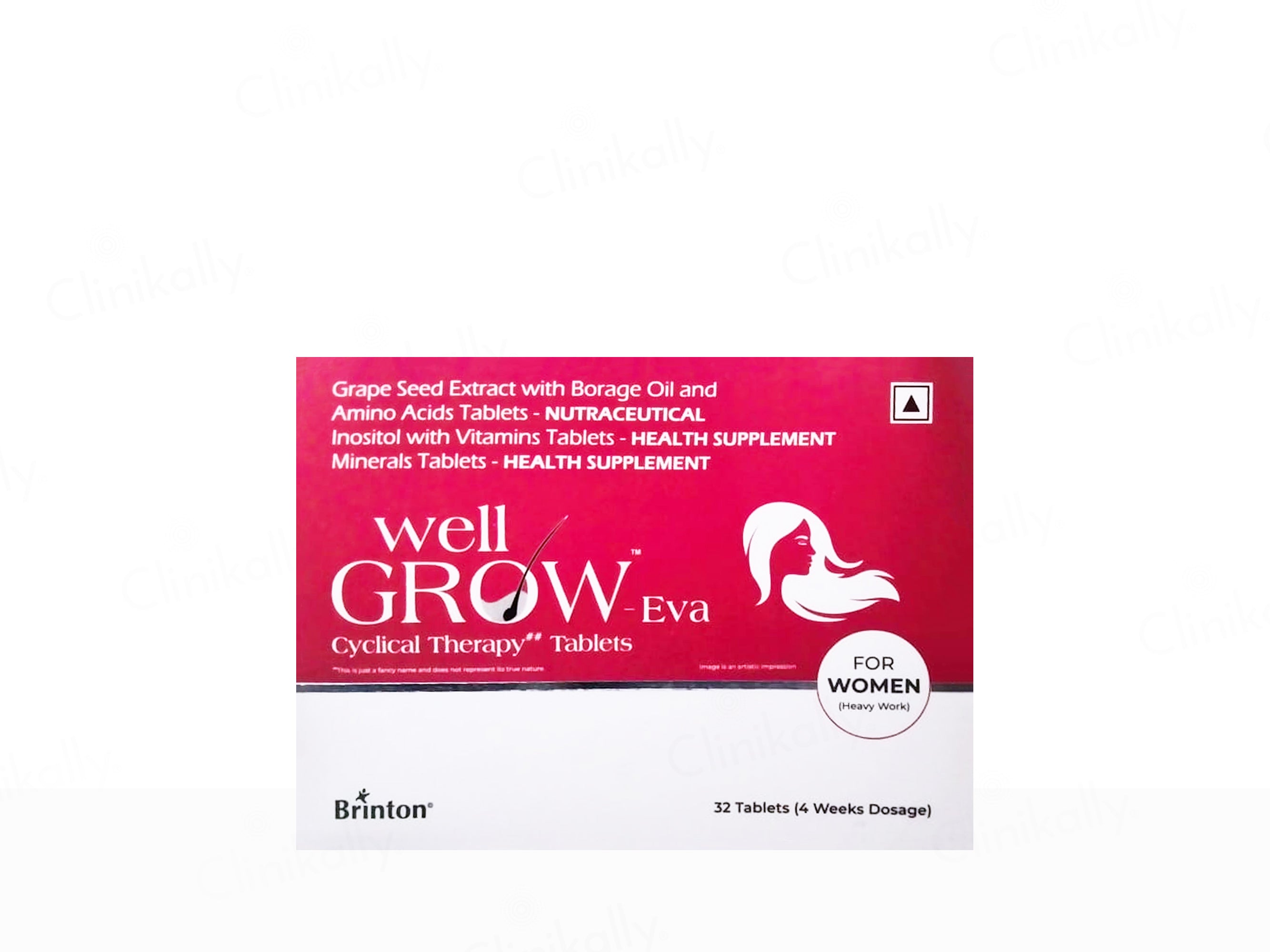 Buy Well Grow Eva Cyclical Therapy Tablet For Women Online at Best ...