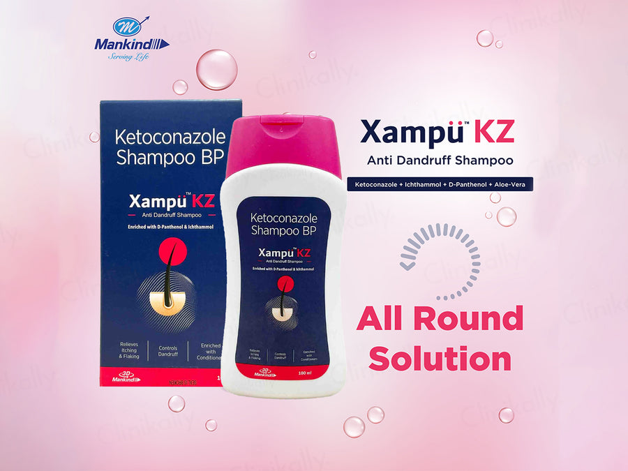 Buy Xampu-KZ Anti-Dandruff Shampoo Online at Best Price | Clinikally