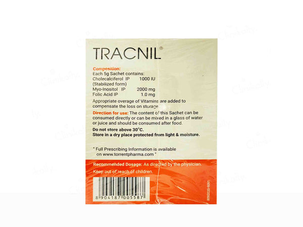 Buy Tracnil Sachet Online | Clinikally