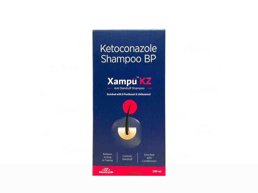 Buy Xampu-KZ Anti-Dandruff Shampoo Online | Clinikally