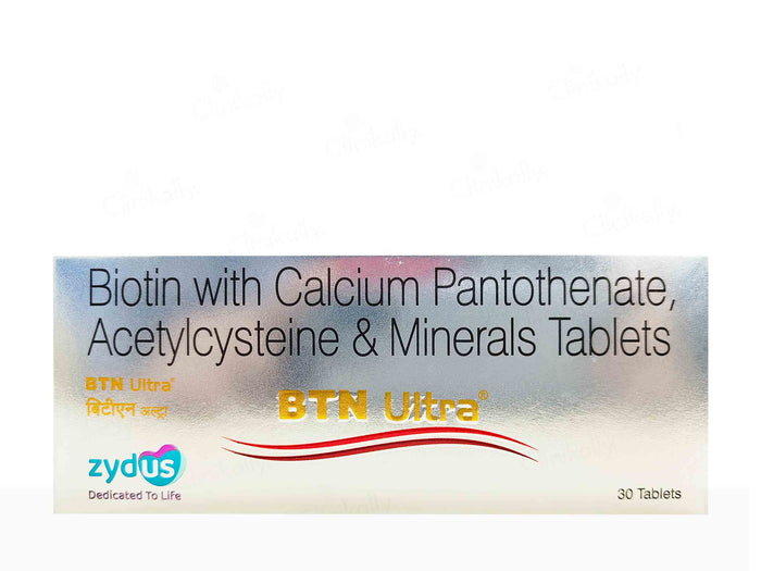 Buy BTN Ultra Tablet Online | Clinikally