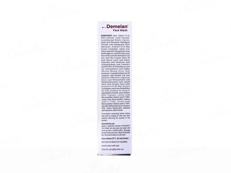 Buy Demelan Face Wash Online at Best Price | Clinikally