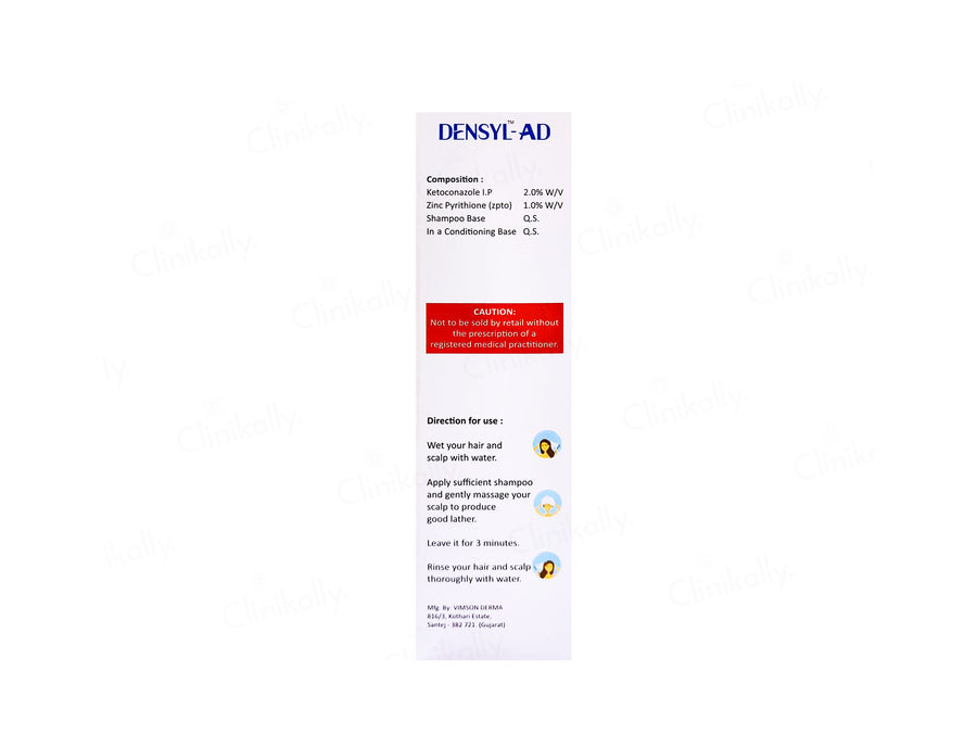 Buy Densyl-AD Anti Dandruff Shampoo Online at Best Price | Clinikally
