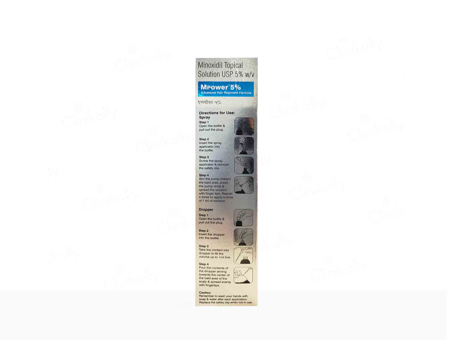 Buy MPower 5% Topical Solution Online at Best Price | Clinikally