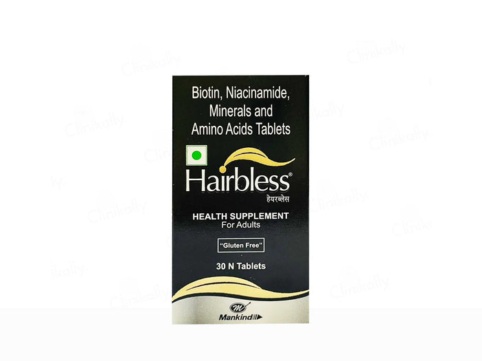 Buy Hairbless Tablets Online | Clinikally