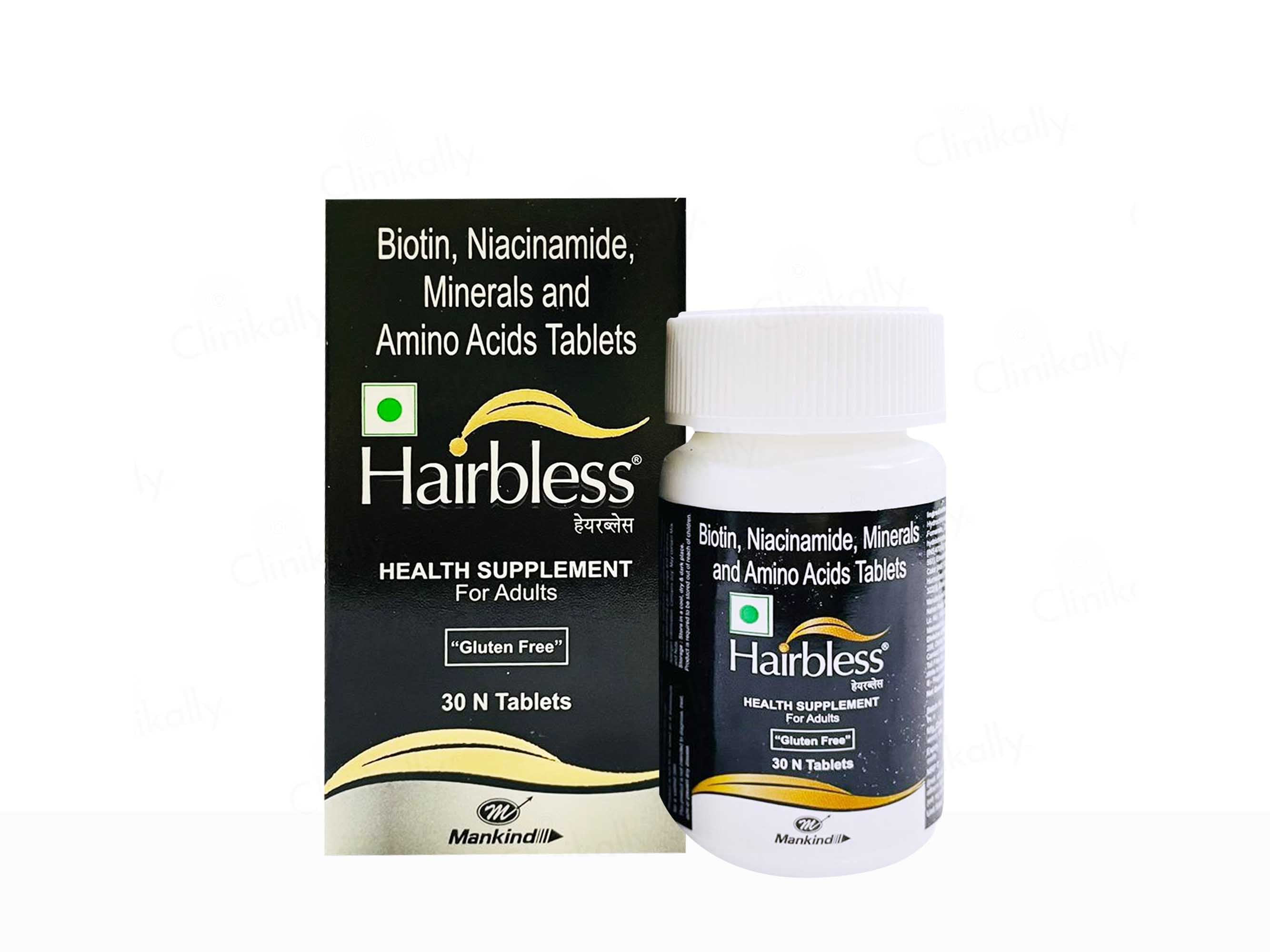 Buy Hairbless Tablets Online | Clinikally