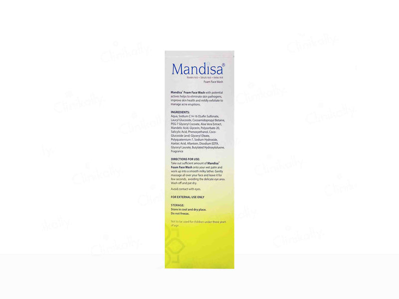 Buy Mandisa Foam Face Wash Online | Clinikally