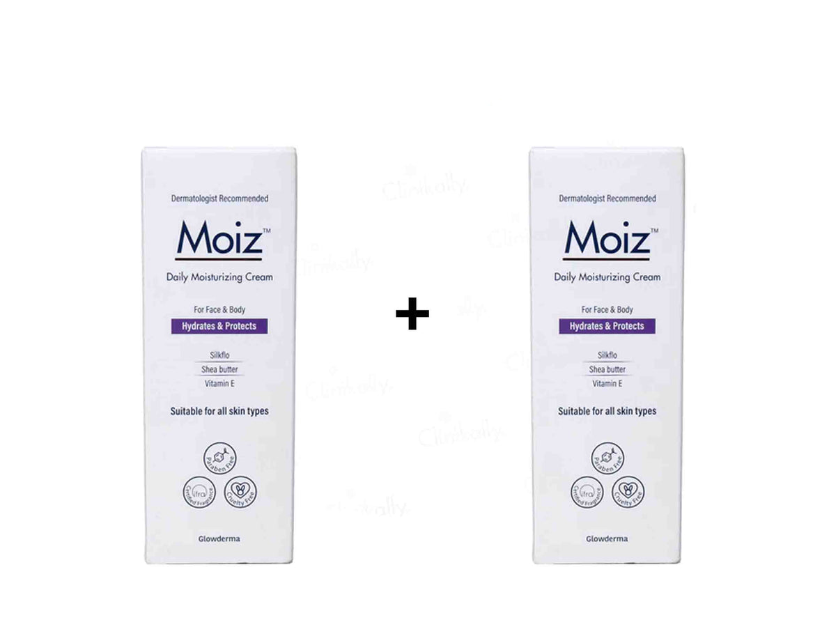 Buy Moiz Daily Moisturizing Cream Online | Clinikally