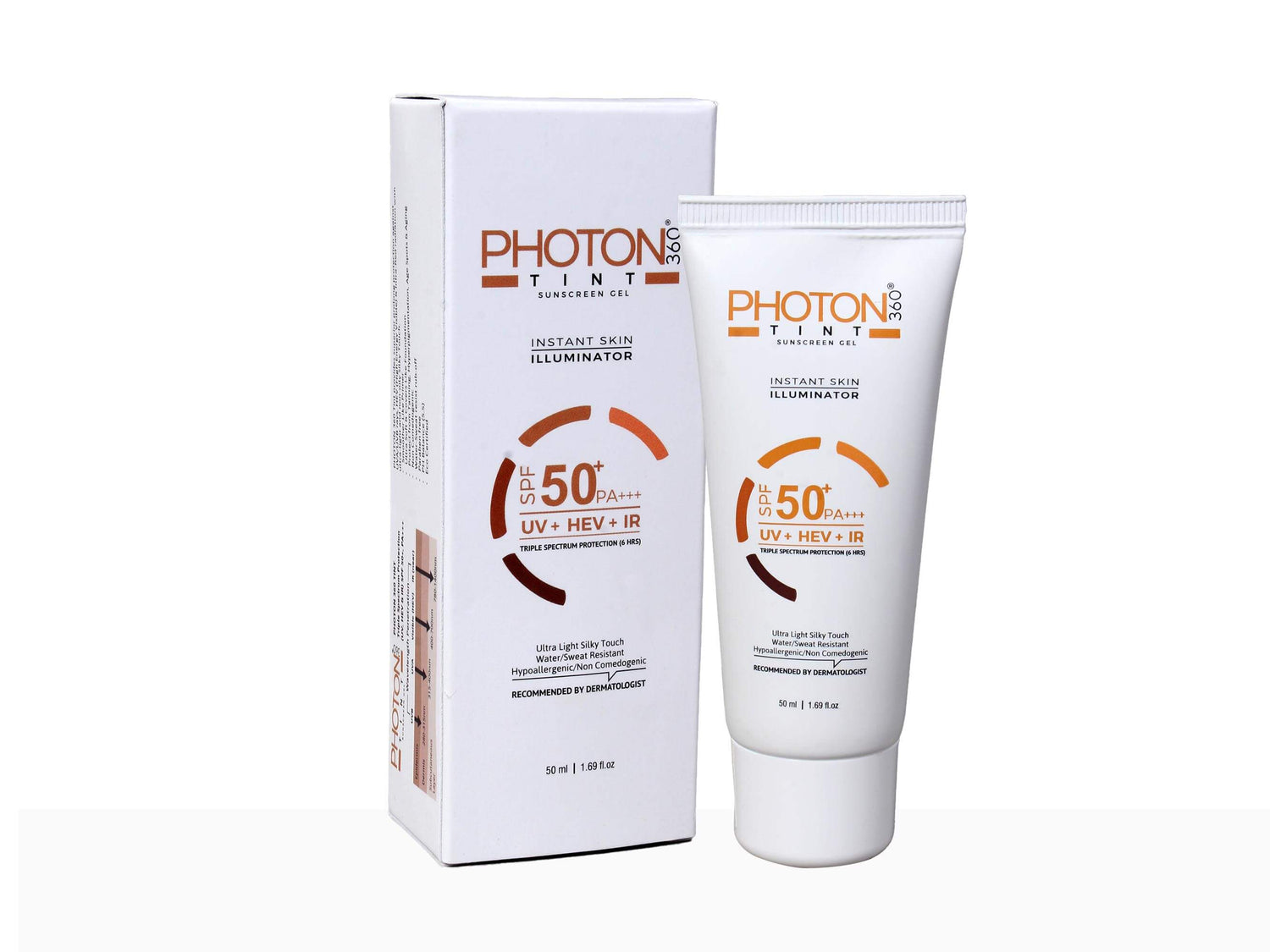 Buy Aclaris Photon Tint 360 Sunscreen Gel SPF 50+ Online | Clinikally