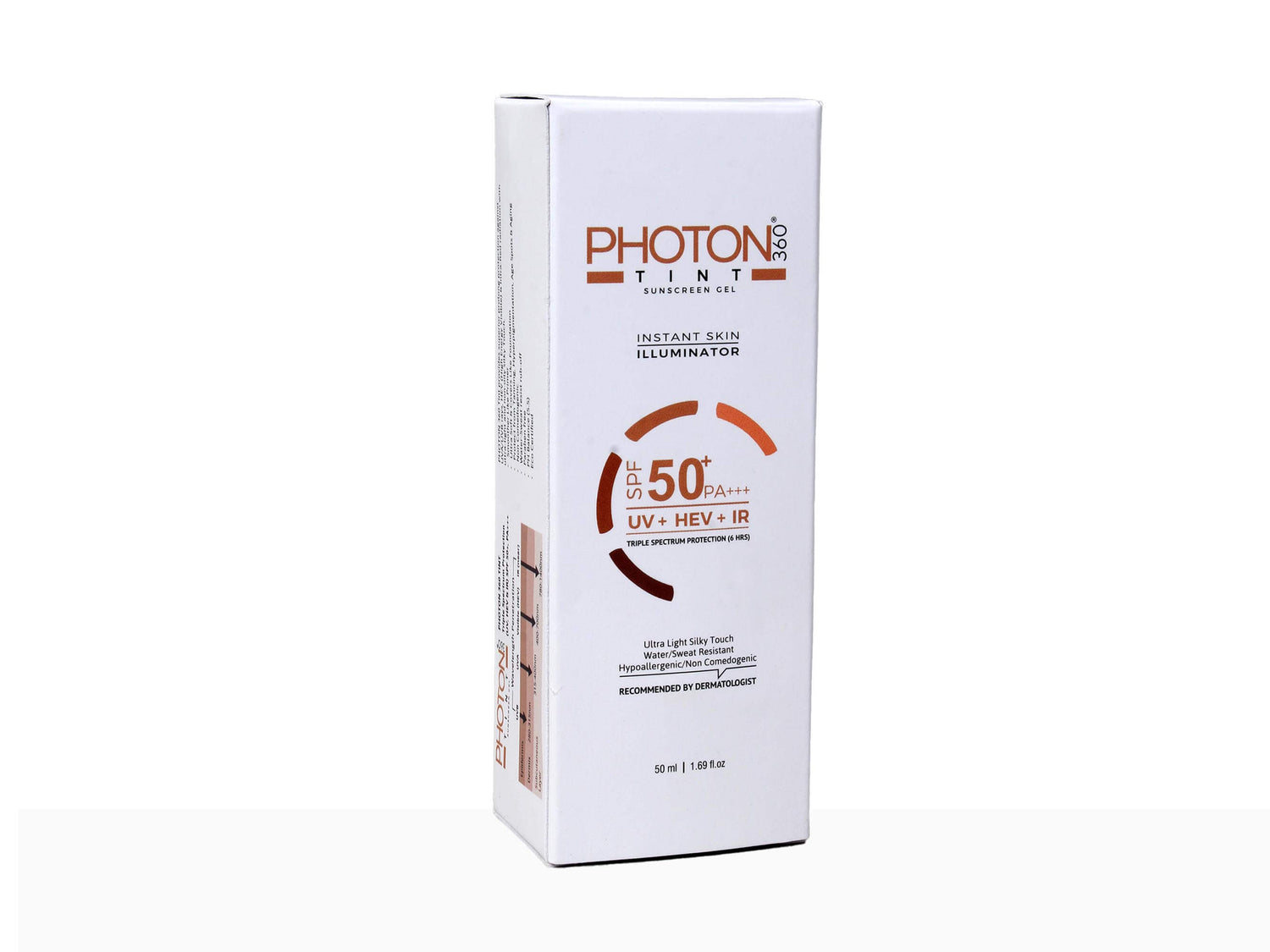 Buy Aclaris Photon Tint 360 Sunscreen Gel SPF 50+ Online | Clinikally
