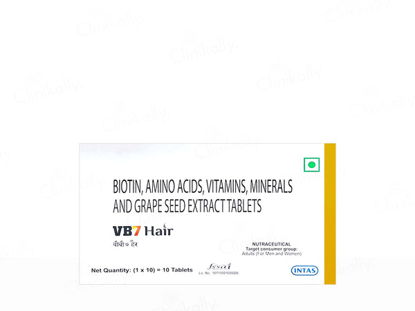 Buy VB7 Hair Tablet Online at Best Price | Clinikally