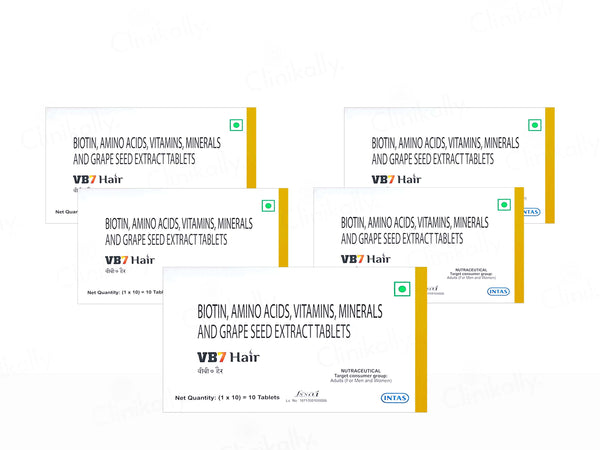 Buy VB7 Hair Tablet Online at Best Price | Clinikally