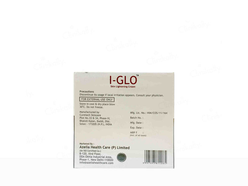 Buy Azelia I-Glo Skin Lightening Cream Online at Best Price | Clinikally