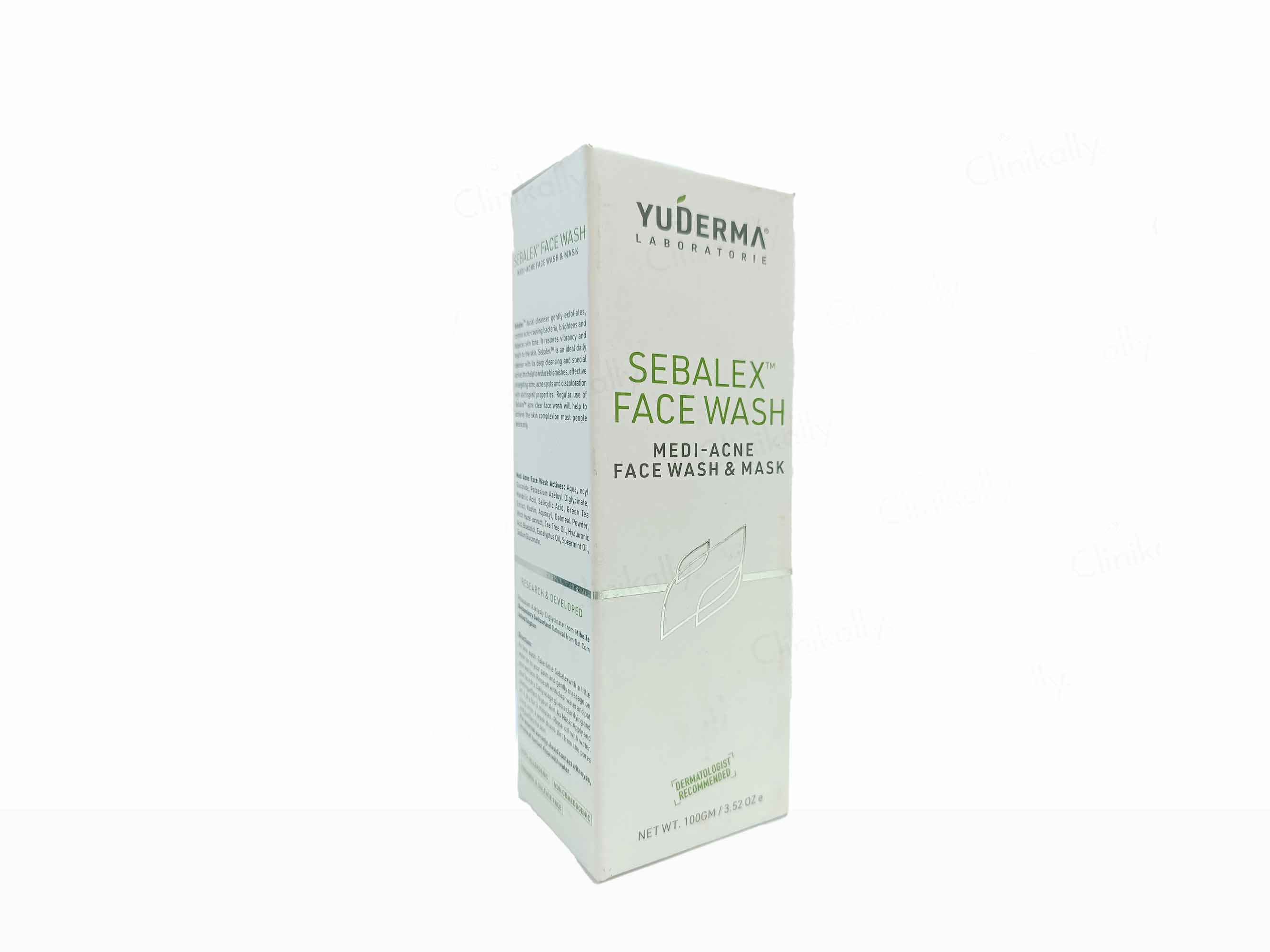 Buy Yuderma Sebalex Medi-Acne Face Wash Online | Clinikally