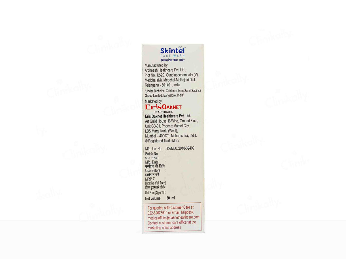 Buy Skintel Face Wash Online | Clinikally